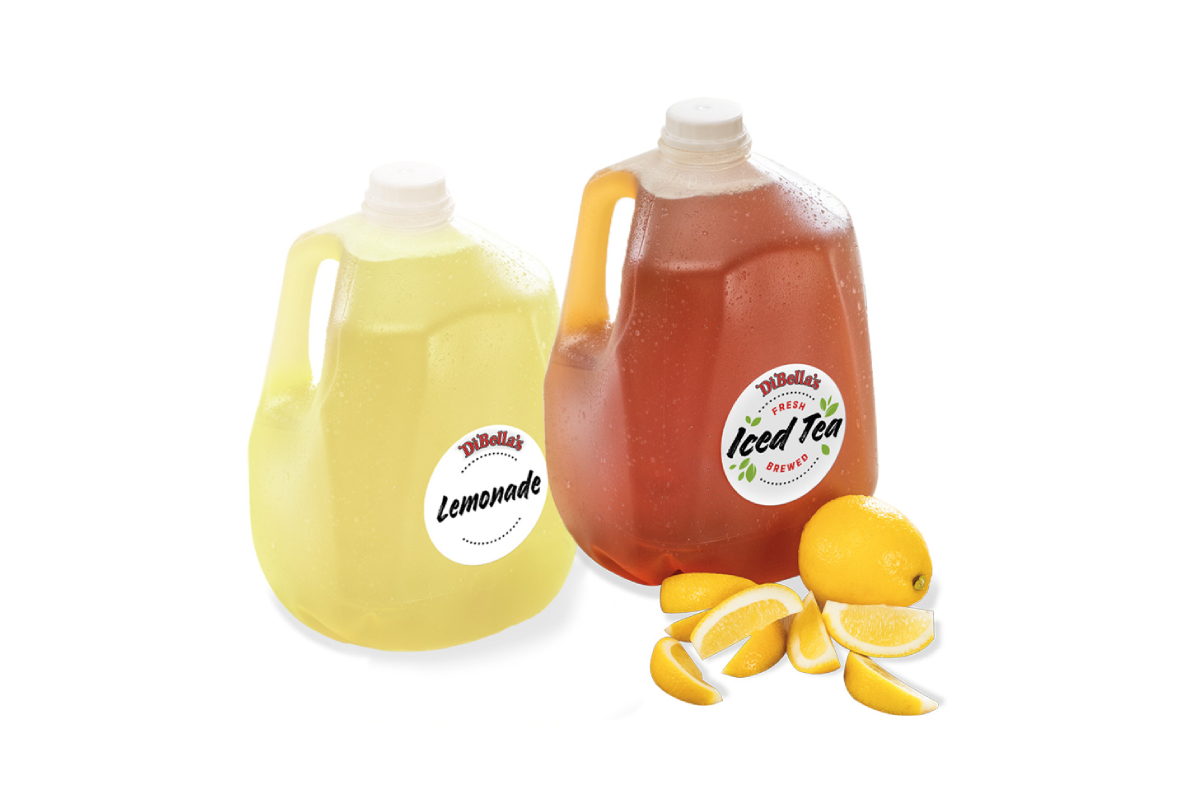Configure Fresh Brewed Iced Tea or Lemonade Gallon - DiBella's Subs