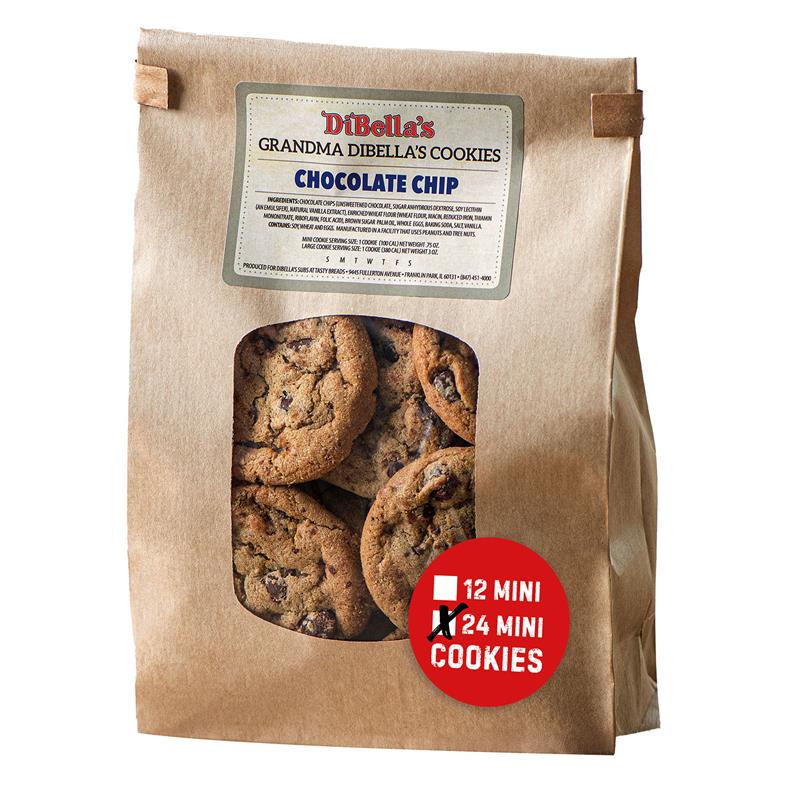Configure 24 Pack of Mini Cookies - DiBella's Subs